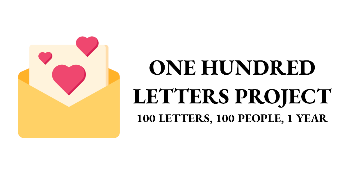 100 Letters Project